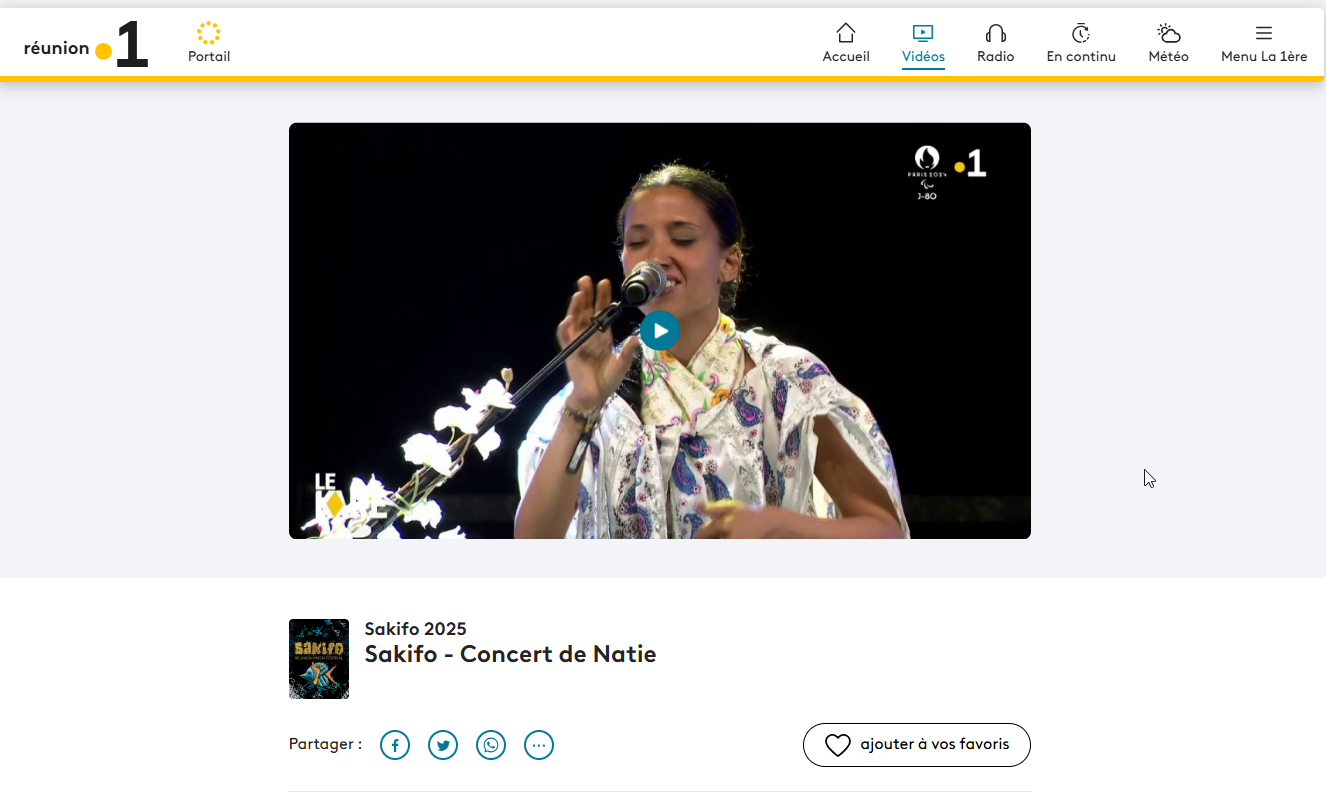 Sakifo 2025 | FranceTvPro.fr